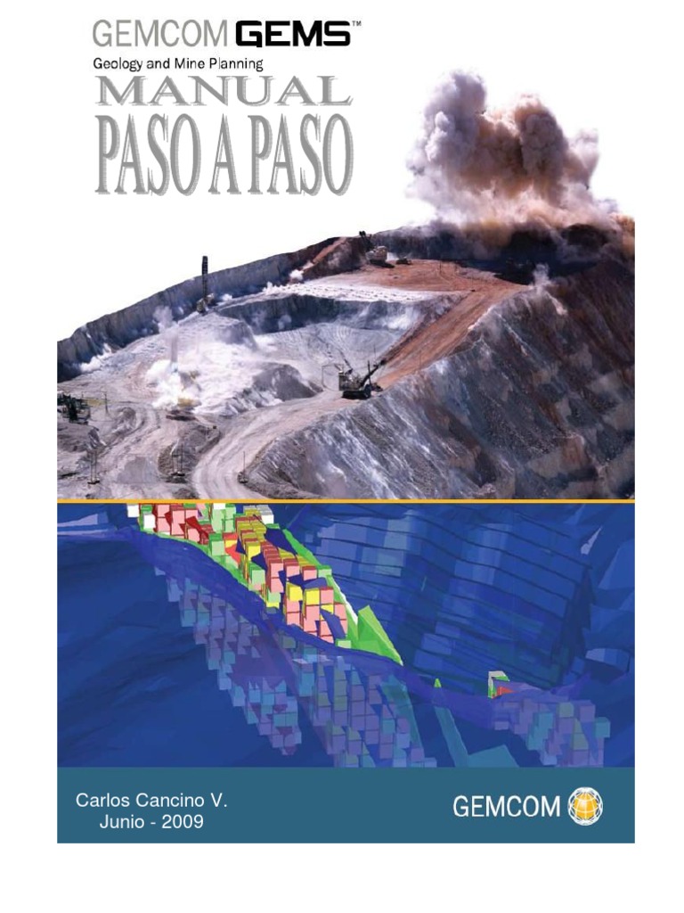 Curso Gemcom Paso A Paso | PDF | Ventana (informática) | Point and Click