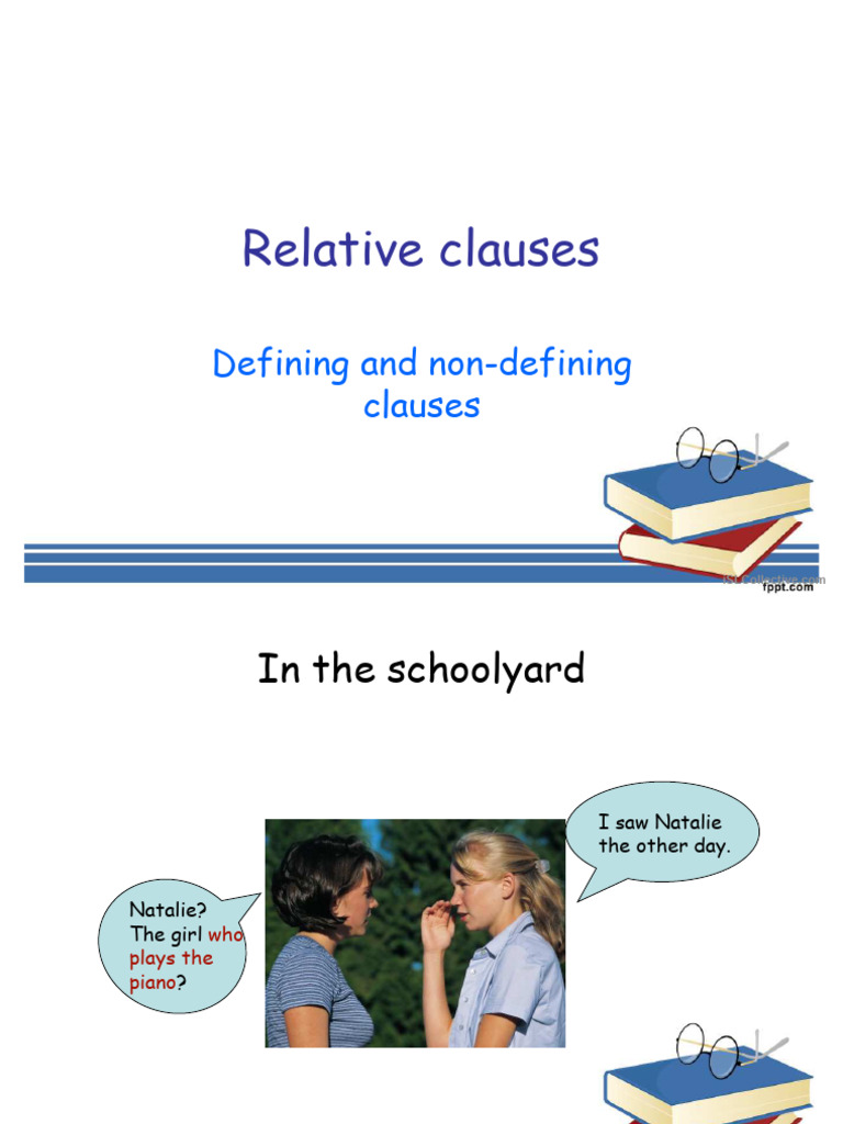 Relative Clauses | PDF | Subject (Grammar) | Clause