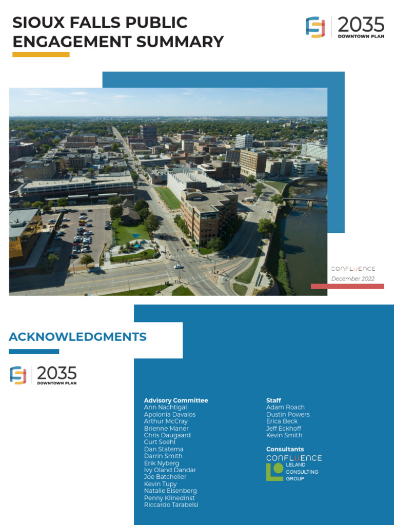 Sioux Falls 2035 Downtown Plan Summary | PDF