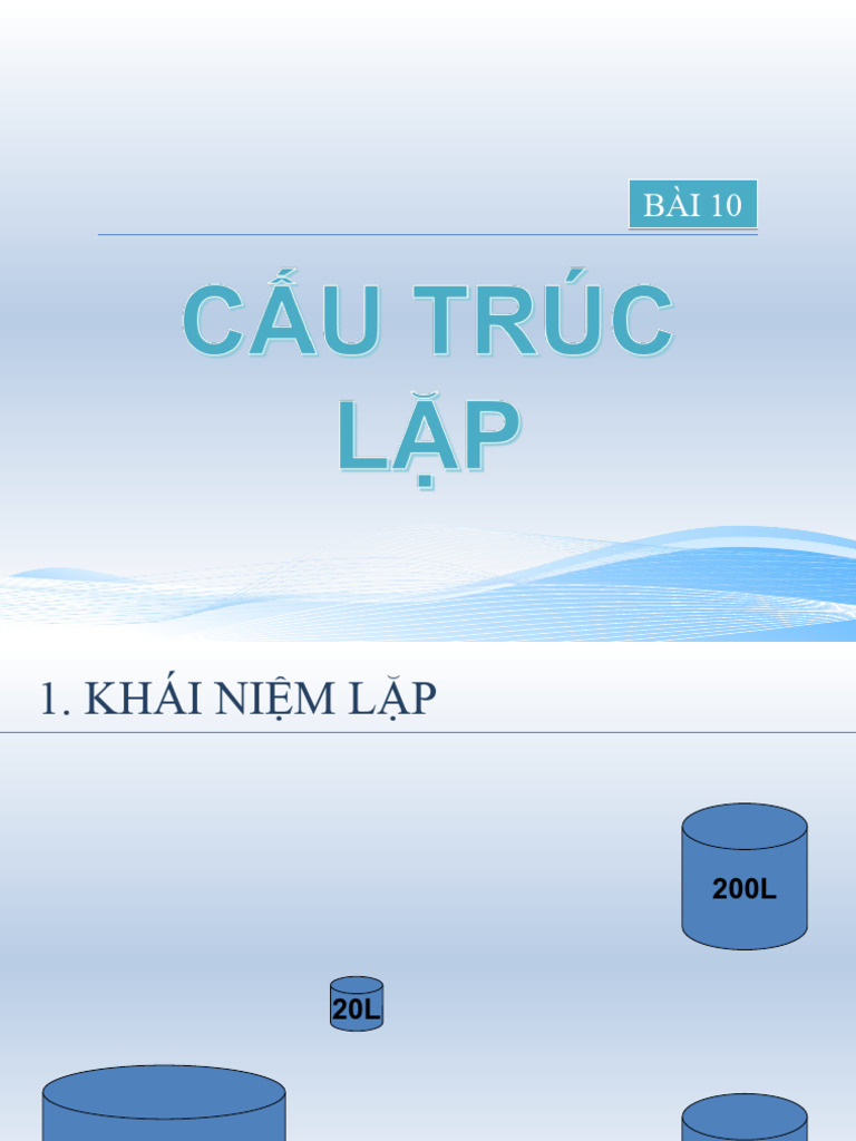 Bai 10 Cau Truc Lap | PDF