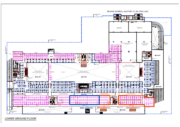 Retail Lower Ground Floor Layout . | PDF | Stairs | Garden Features