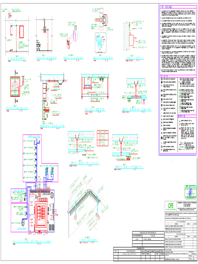 Buv-C1303 Caseta de Control - Sistema Contra Incendio Planta y Detalles (2 de 2) | PDF