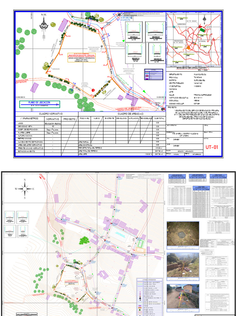 Acad - Planos Topograficos Yananyac | PDF