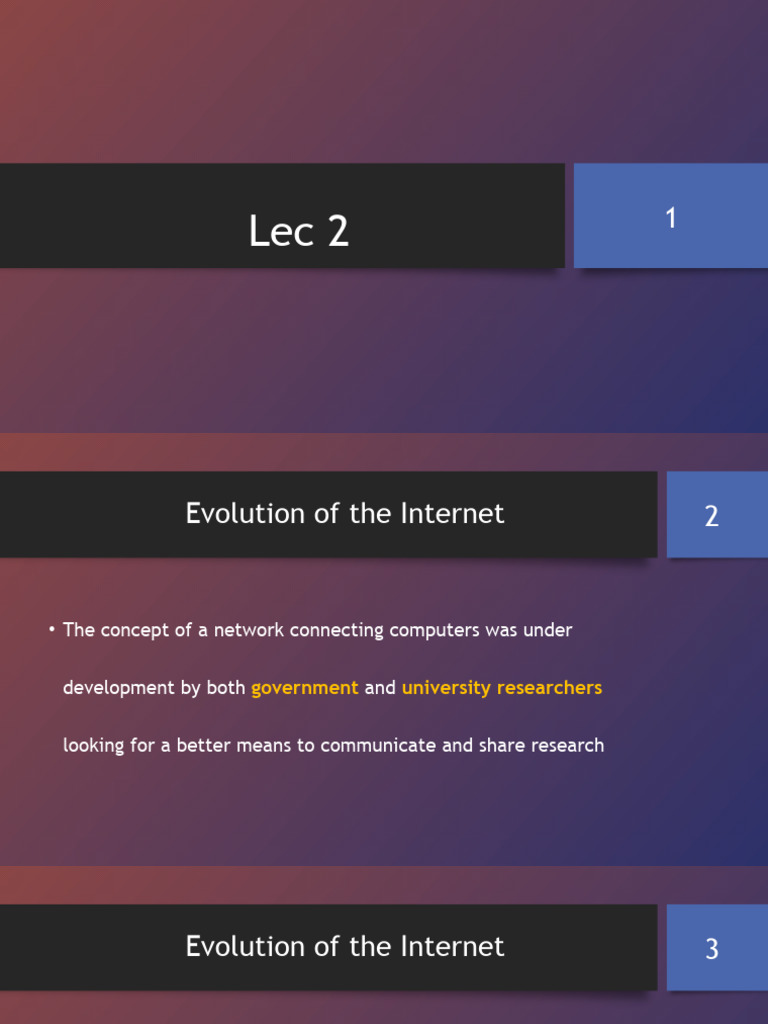 Lec - 2 Web | PDF | World Wide Web | Internet & Web