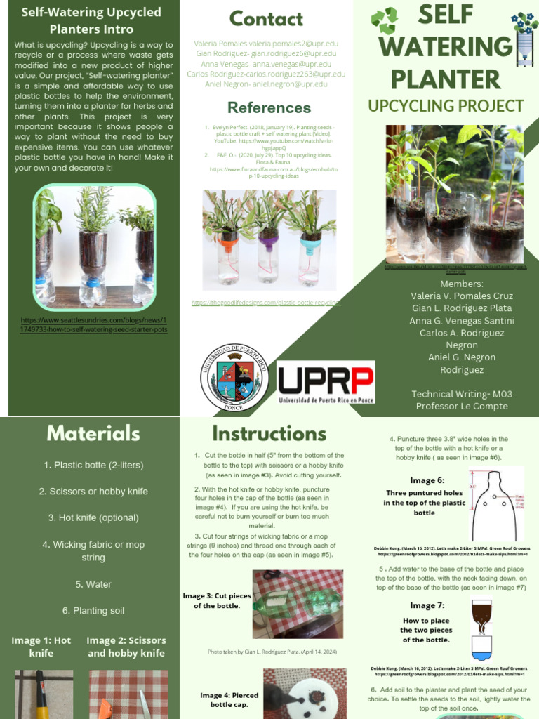 Upcycling Project Flyer | PDF