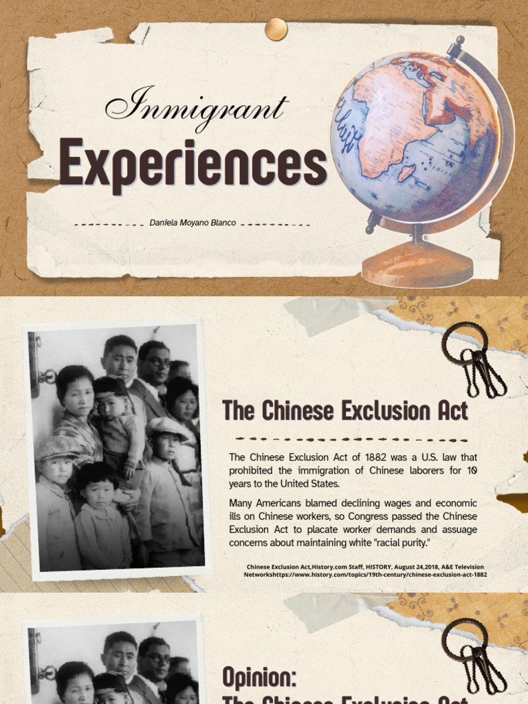 Inmigrant: Experiences | PDF | The United States | Human Migration