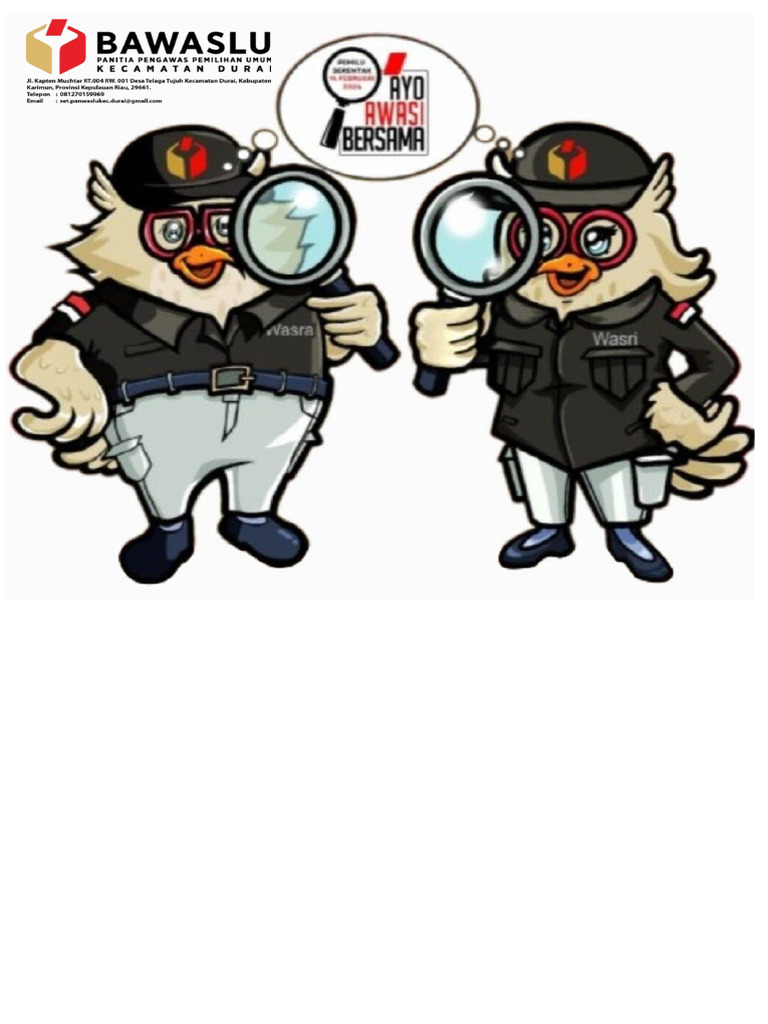 MC Maskot Bawaslu | PDF