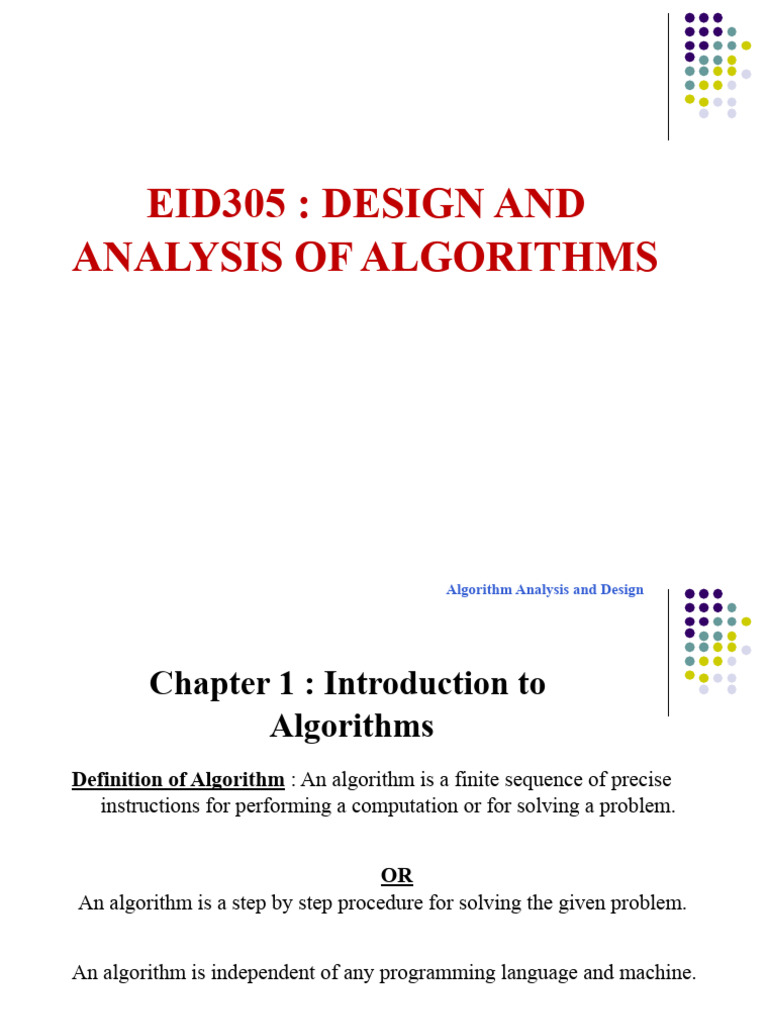 Module 1 Chapter 1 | PDF | Algorithms | Control Flow Module 1 Chapter 1 | PDF | Algorithms | Control Flow