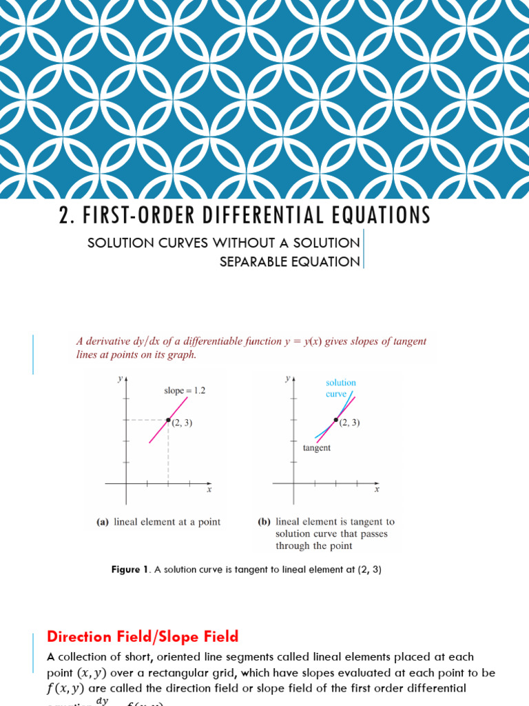 First-Order Differential Equations - Separable Method | PDF | Equations | Calculus