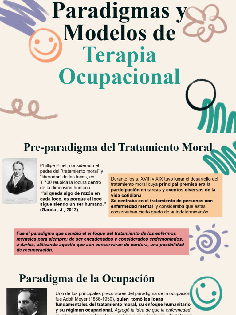 Paradigmas y Modelos de Terapia Ocupacional 2 | PDF | Paradigma | Terapia ocupacional