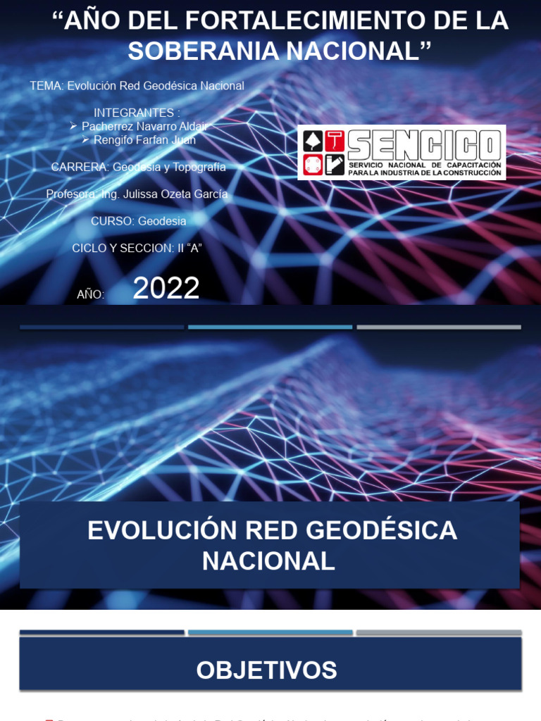 Evolucion Red Geodesica Nacional | PDF | Geodesia | Perú