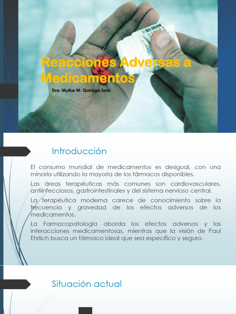 Reacciones Adversas A Medicamentos | PDF | Medicamentos con receta | Alergia