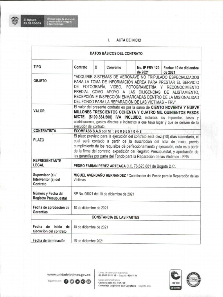 Documentos de Ejecucion | PDF