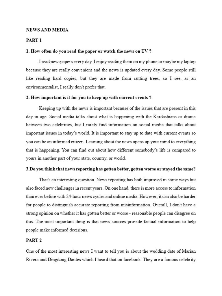 So N Speaking Level 7 | PDF | Rain | News