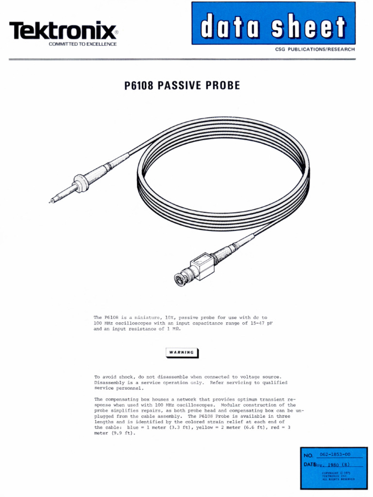 P6108 Datasheet | PDF