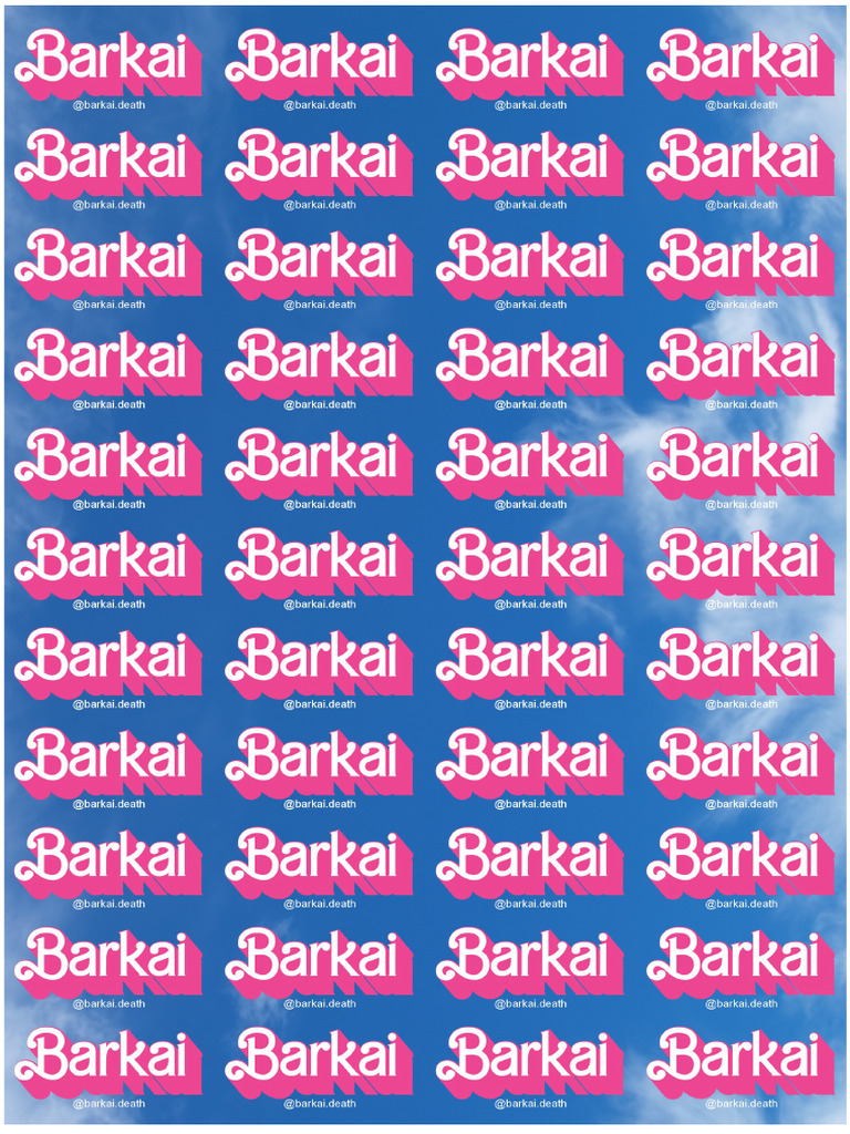 Barbie A4 | PDF