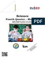 Science: Quarter 4 - Module 2: Biomolecules | PDF | Polysaccharide | Dna