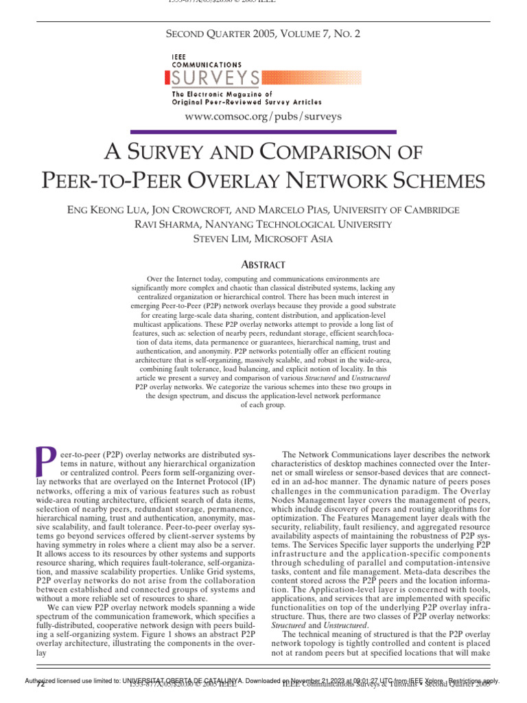 A_survey_and_comparison_of_peer-to-peer_overlay_network_schemes | PDF ... A_survey_and_comparison_of_peer-to-peer_overlay_network_schemes | PDF ...