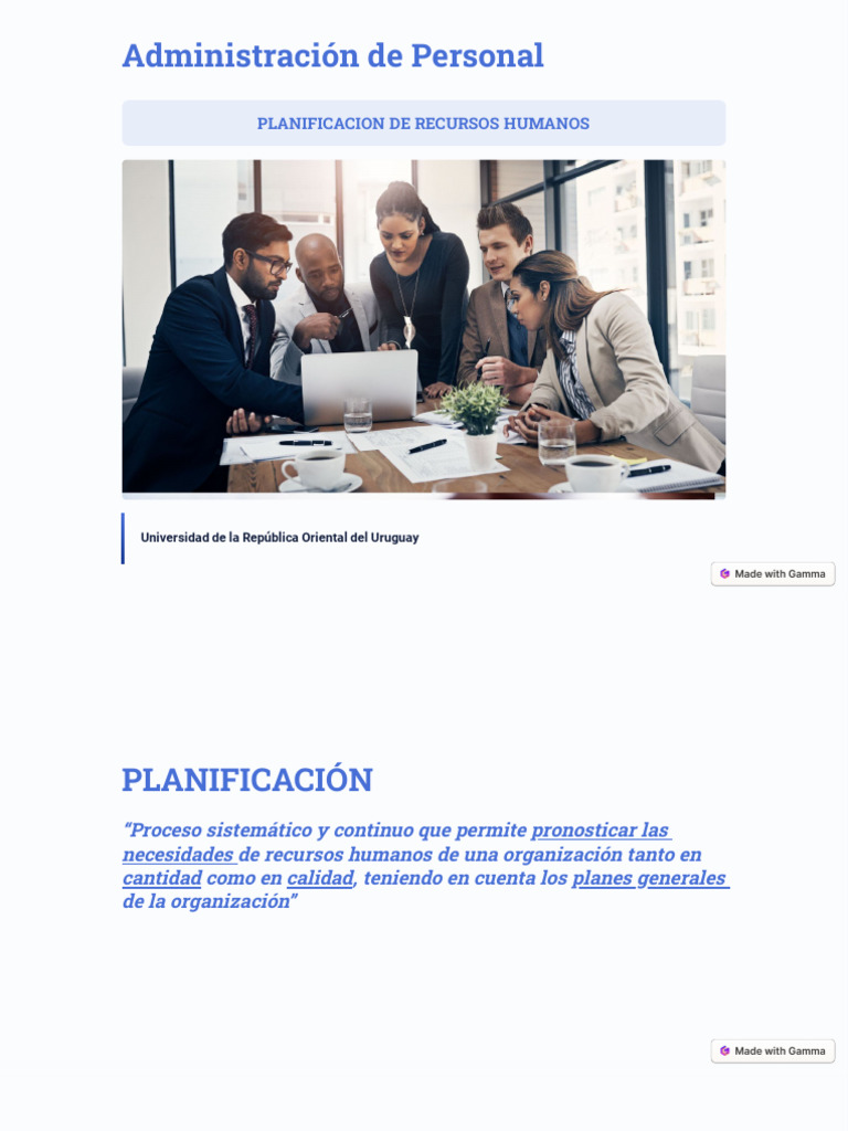 02 - Planificacion-de-RRHH | PDF | Gestión de recursos humanos | Planificación