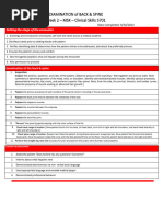 Trauma Assessment Skill Sheet Guide | PDF | Major Trauma | Medicine