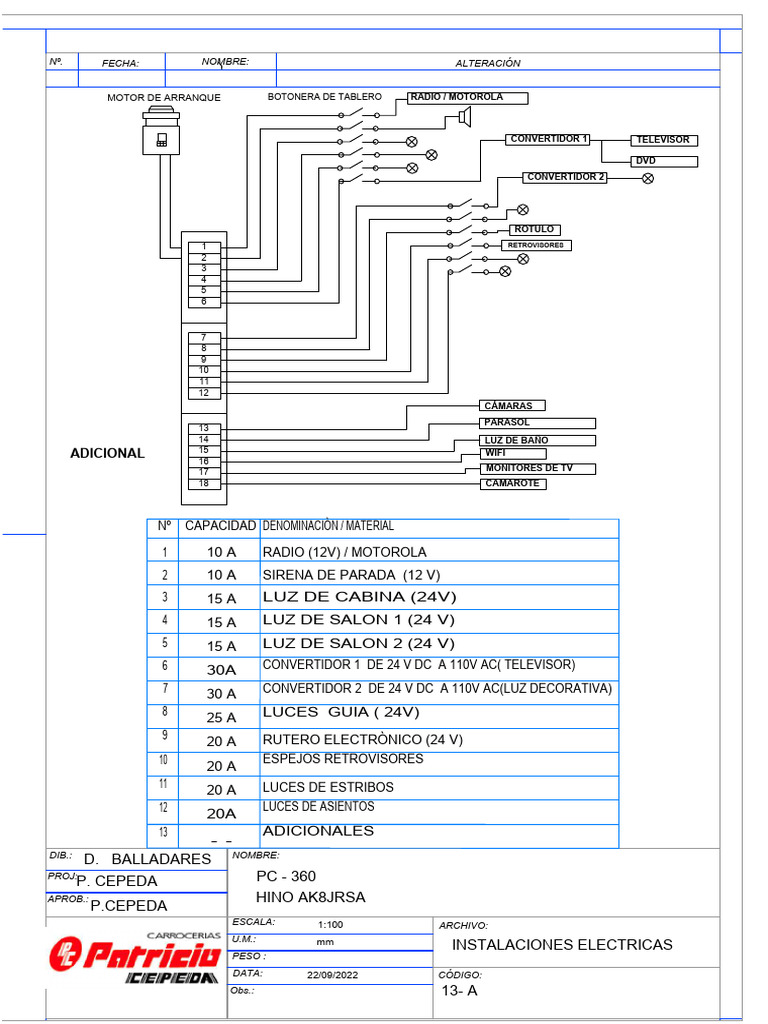 13.plano Electrico | PDF