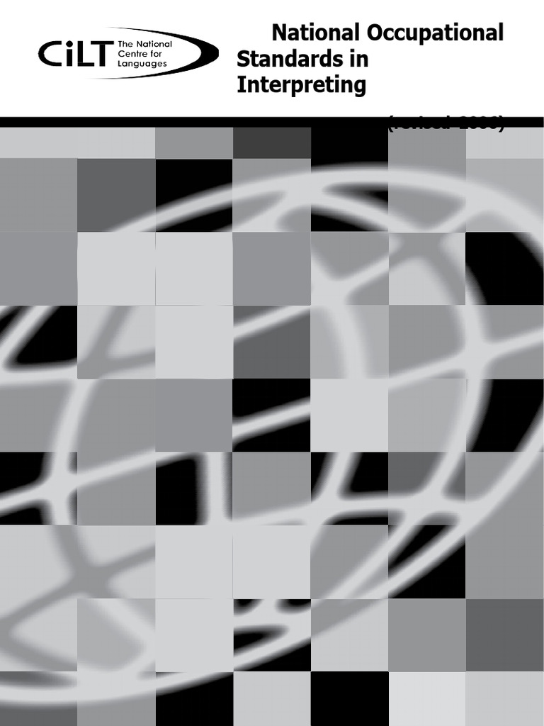 UK-National Occupational Standards For Interpreting | PDF | Language ...