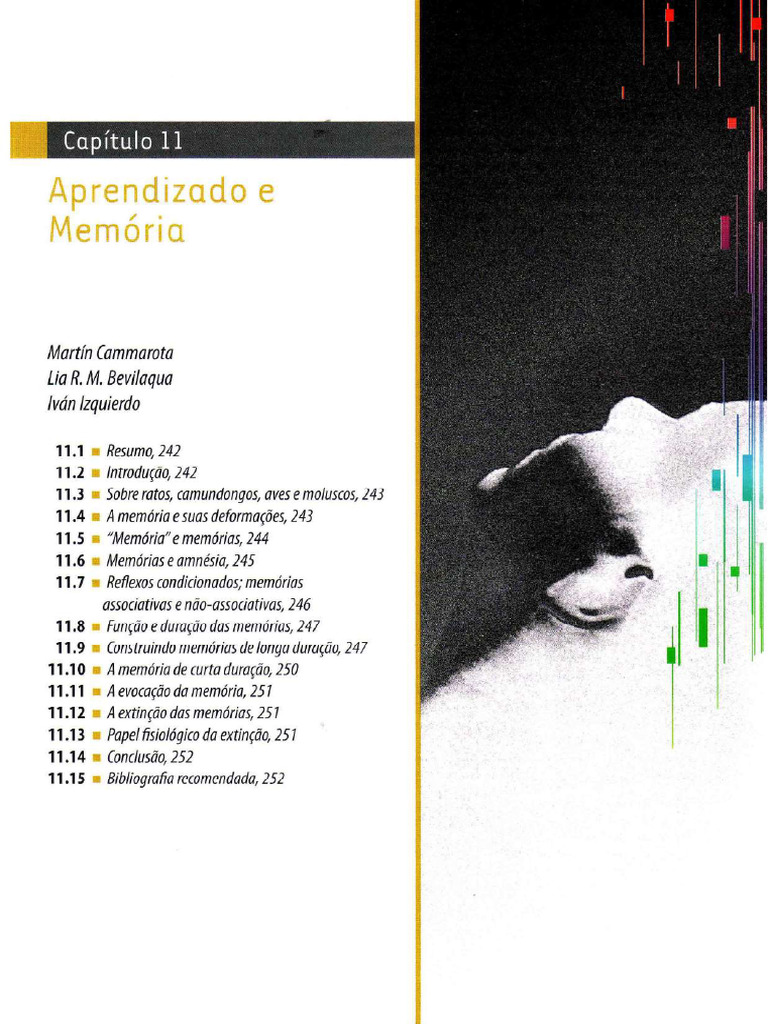 Cap. 11 - Aprendizado e Memória - Compressed | PDF