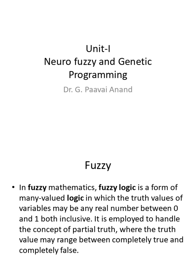 NFGP Unit I Paavai | PDF | Neuron | Artificial Neural Network