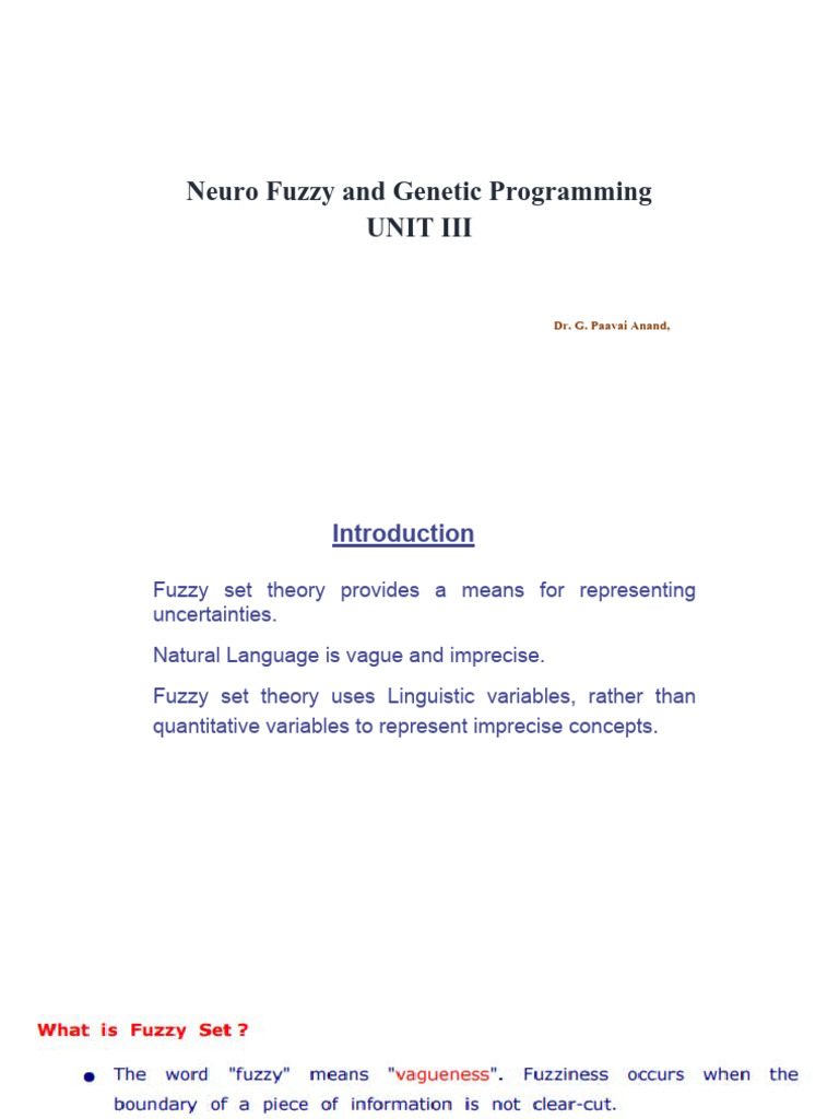 NFGP Unit III | PDF | Logic | Inference