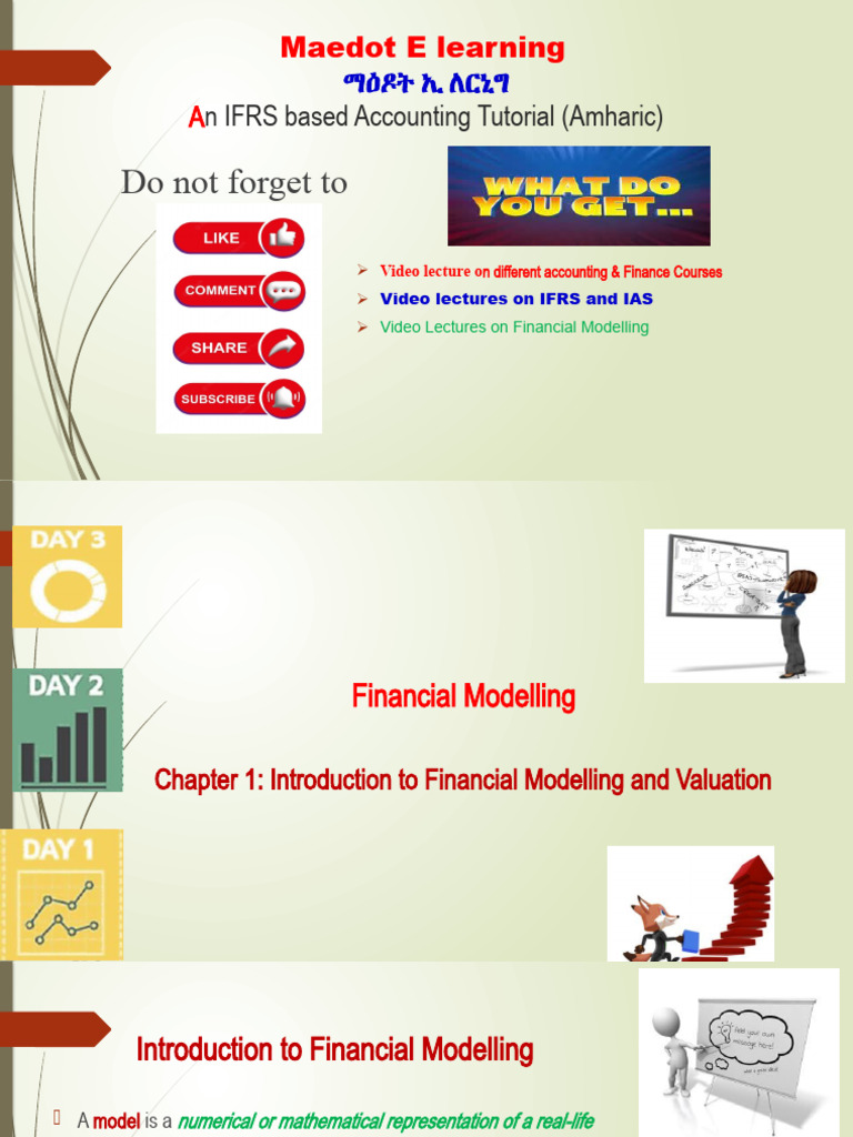 Chapter 1 Introduction To Financial Modelling and Valuation | PDF | Net ...