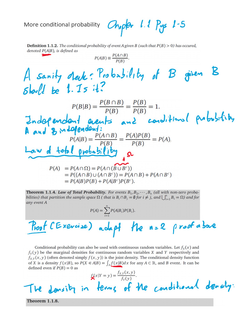More Conditional Probability | PDF