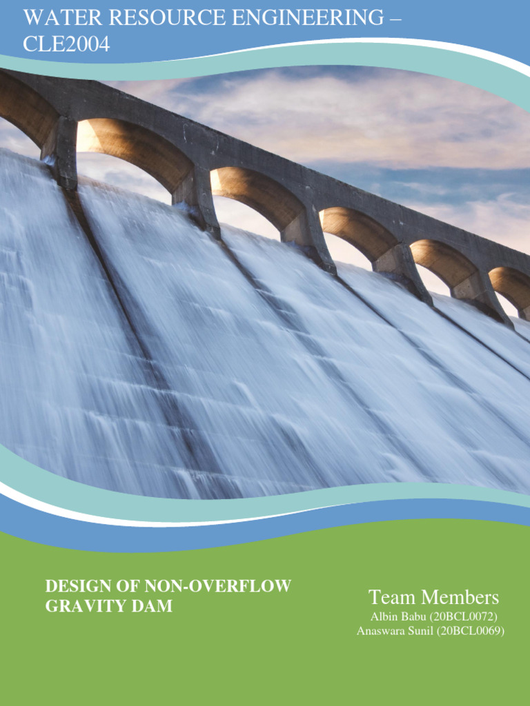 Non-Overflow Gravity Dam Design Guide | PDF | Dam | Spillway