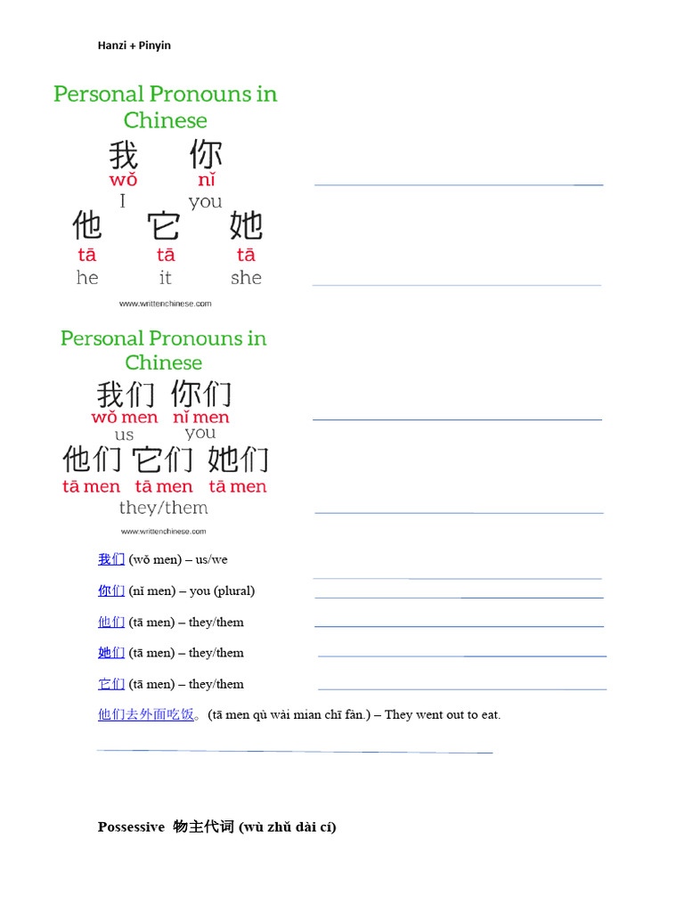 Pronomes | PDF | Language Mechanics | Linguistic Typology