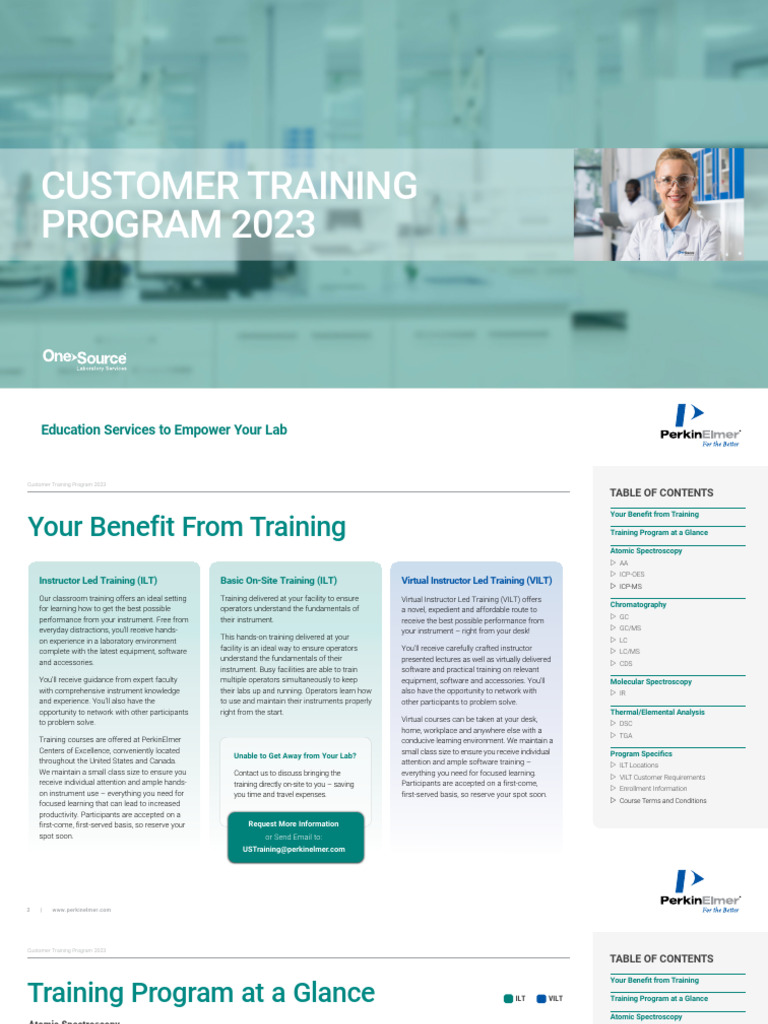 North America Training Calendar 2023 | PDF | Gas Chromatography | Gas ...