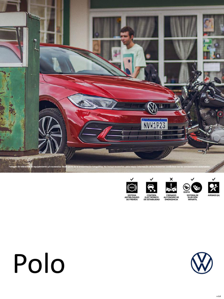 Volkswagen Polo Pa v1 Solo TL | PDF | Sistema de freno antibloqueo | Airbag
