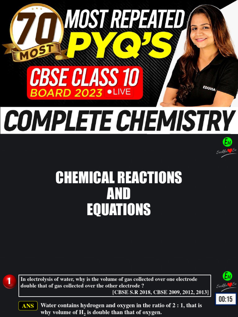 Chemistry PYQ 13-01-2023 Final | PDF | Acid | Sodium Hydroxide