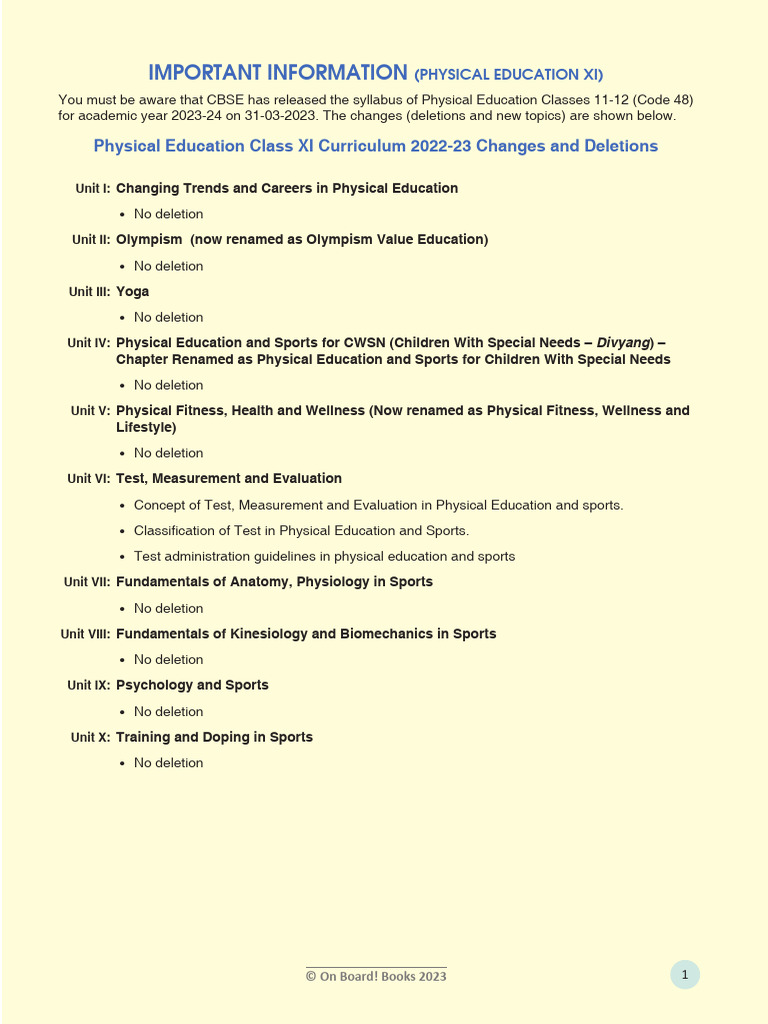 642d3c188fbd6 Syllabus Comparison (PE 11 and 12) 2023-2024 | PDF ...