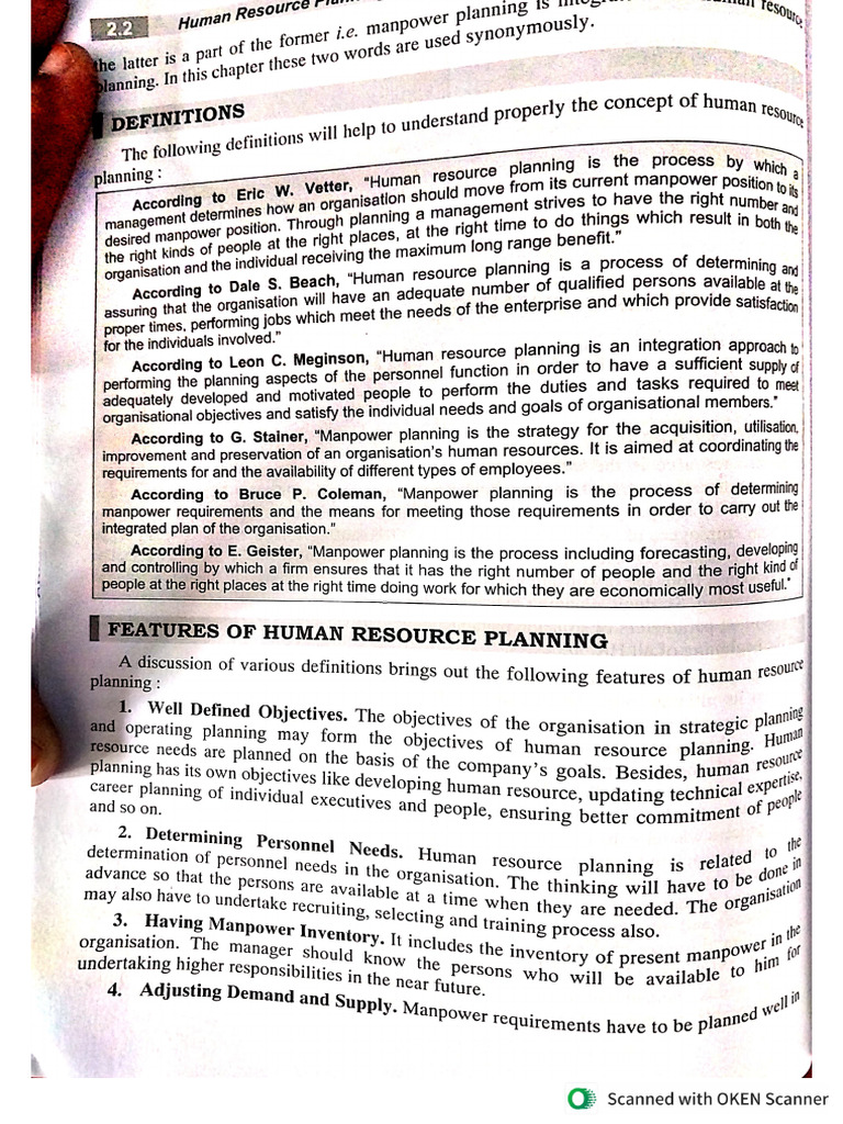 HRM @unit-2 Notes (BBA-3rd Sem) Till Yesterday | PDF