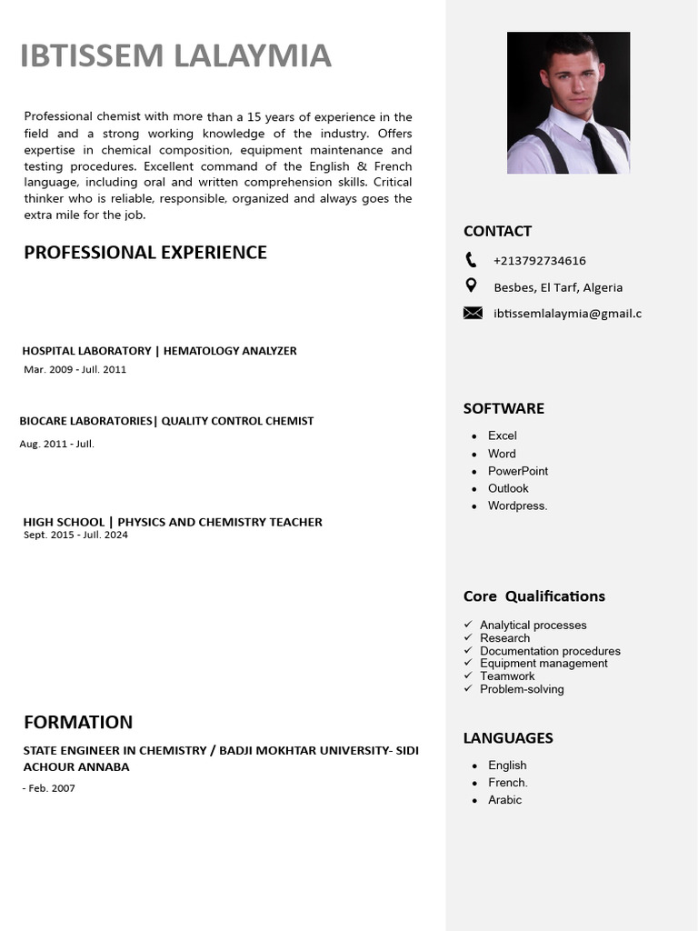 83-modele-cv-indeed | PDF | Cognition