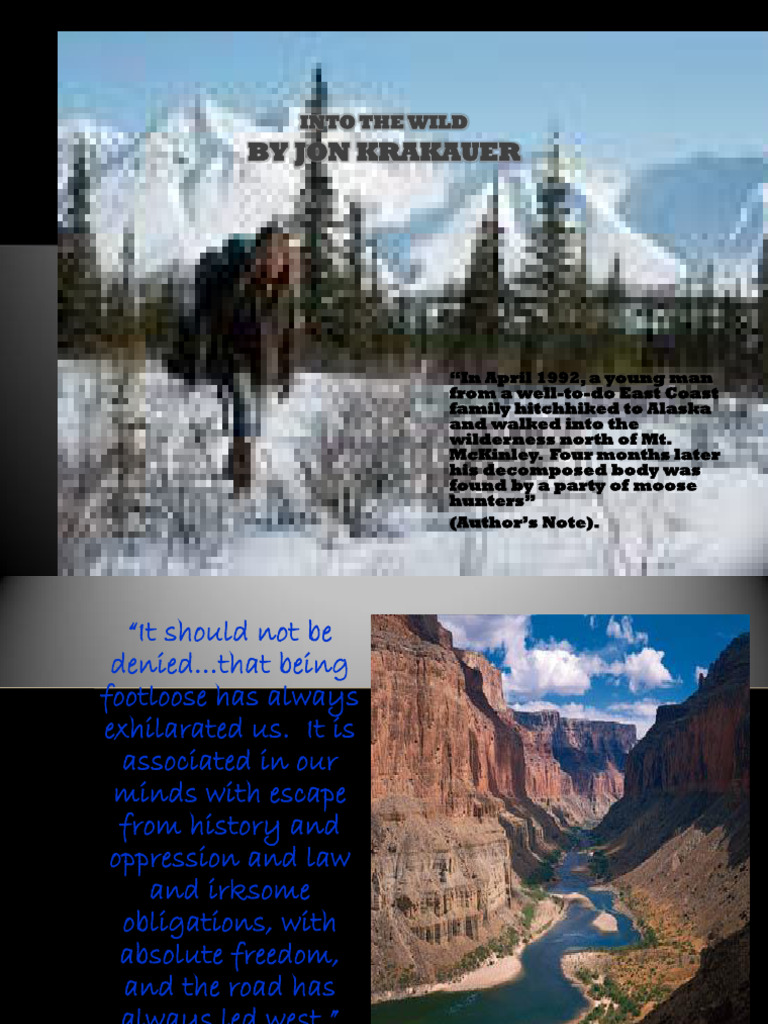 INTO - THE - WILD Revised | PDF | Transcendentalism