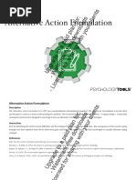 CBT Formulation Template | PDF