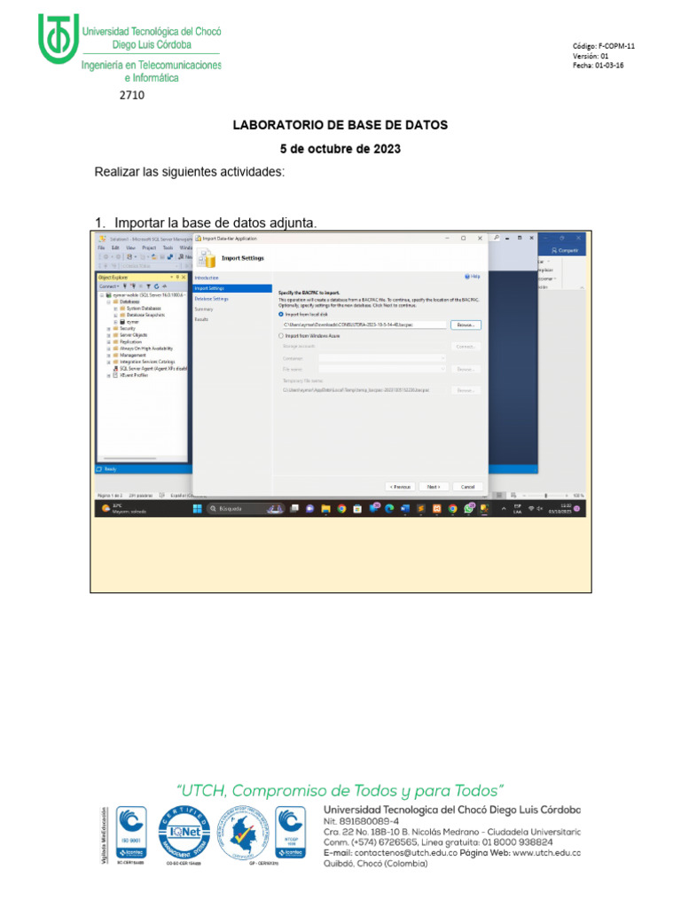 Taller 2 - Eymar - Waldo | PDF | SQL | Bases de datos