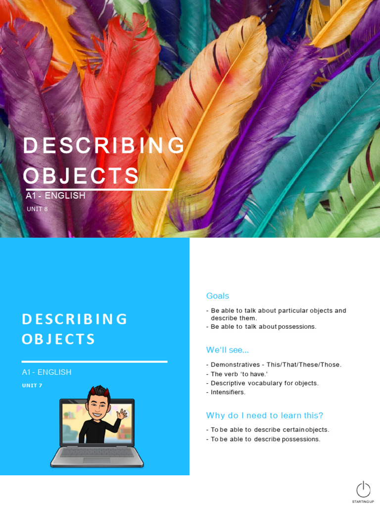 Unit 8 - Describing Objects | Download Free PDF | Color