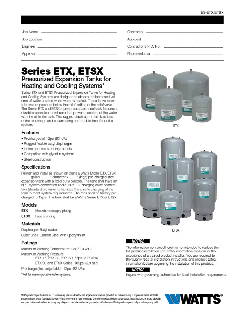 Es Etx Etsx | PDF | Valve | Home Appliance
