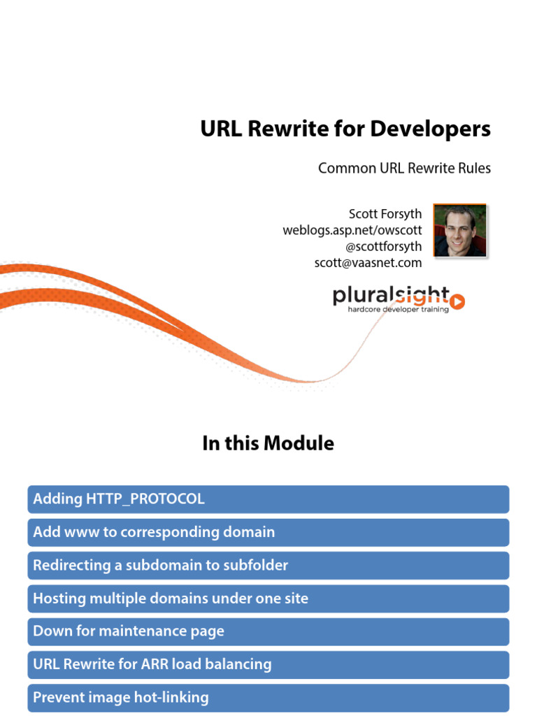 5 Url Rewrite For Developers m5 Common Rules Slides | Download Free PDF | World Wide Web ...
