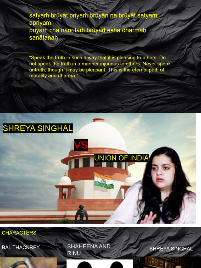 Shreya Singhal Vs Union of India-2 | PDF | Freedom Of Speech | Justice