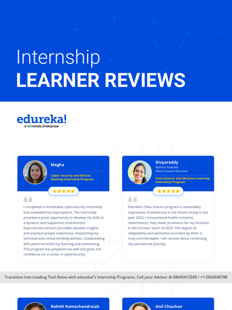 Internship Learner Reviews | PDF | Job Hunting | Internship