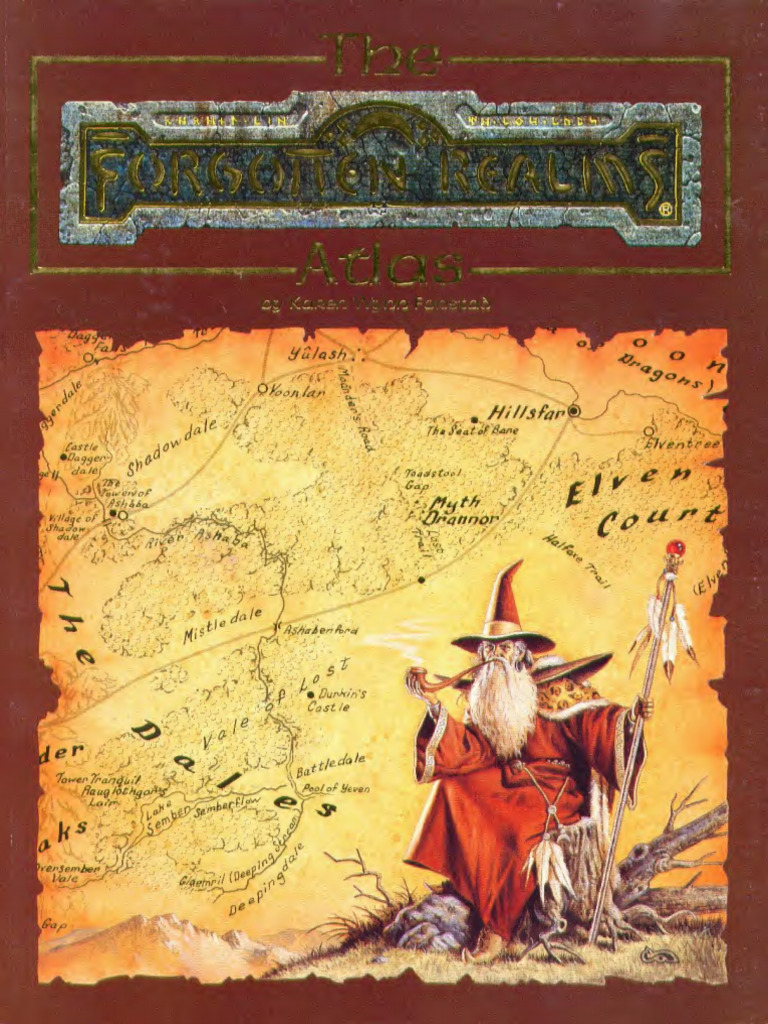 AD&D Forgotten Realms Atlas | PDF | Forgotten Realms | Tsr, Inc.