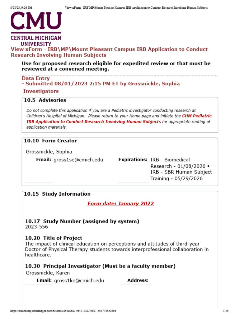 irb copy | PDF | Survey Methodology | Institutional Review Board