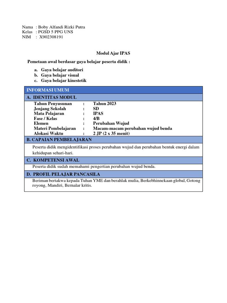 T3 - Eksplorasi Konsep - Boby Alfandi Rizki Putra | PDF | Karier & Perkembangan